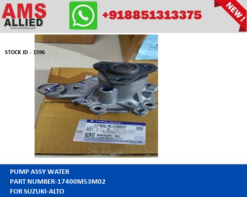 PUMP ASSY WATER for SUZUKI ALTO PUMP ASSY WATER 17400M53M02 STOCKID ...